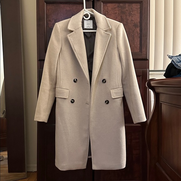 Mango | Jackets & Coats | Mango Doublebreasted Wool Coat | Poshmark